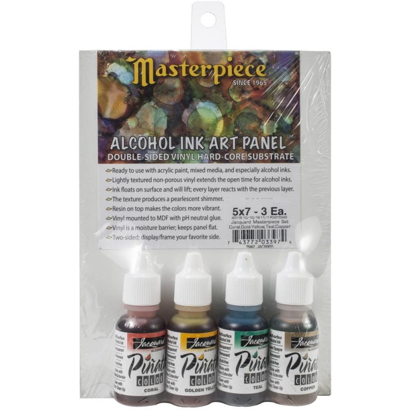 Jacquard Pinata Alcohol Ink Masterpiece Set 7/Pkg – Malaysia Scrapbook ...